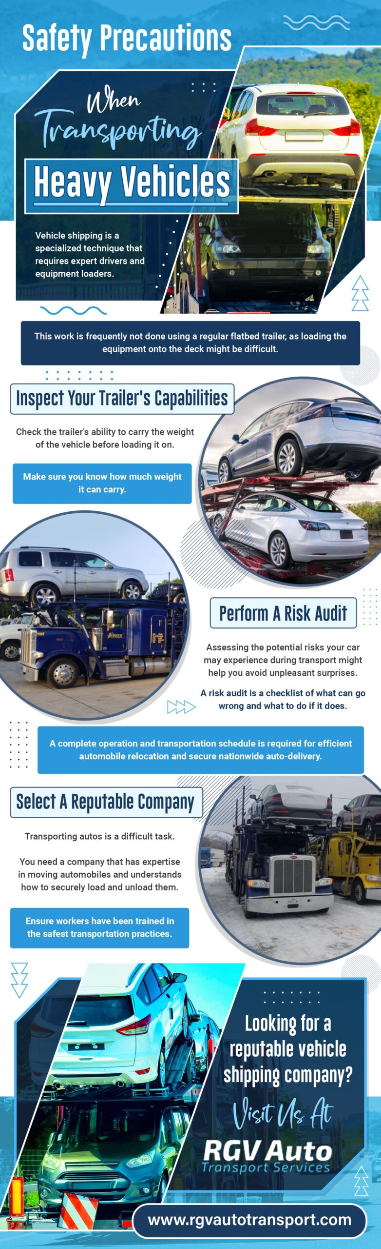 Safety Precautions When Transporting Heavy Vehicles - RGV Auto ...